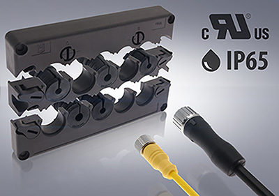 Modular cable entry system from Mencom for pre-terminated assemblies