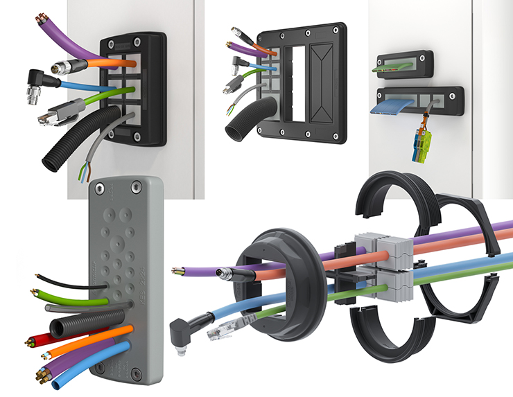 IP66 cable entries simplifies cable management for all shapes and sizes
