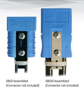 Plastic cable clamps accommodate multiple wire sizes in easy-to ...